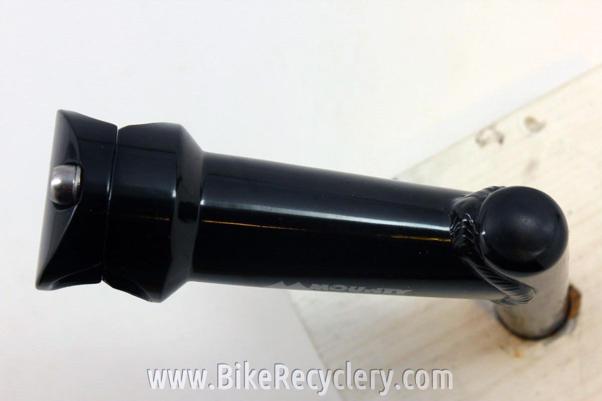High Rise Quill Stem: Removable Faceplate Clamp, Black 115mm x 25.4mm ...