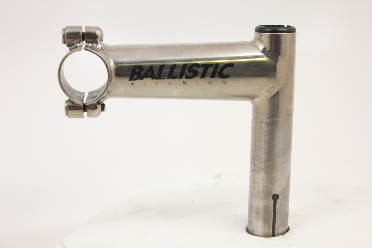 Ballistic Titanium Quill Stem: 100mm x 26.0, 152 grams! - Bike Recyclery