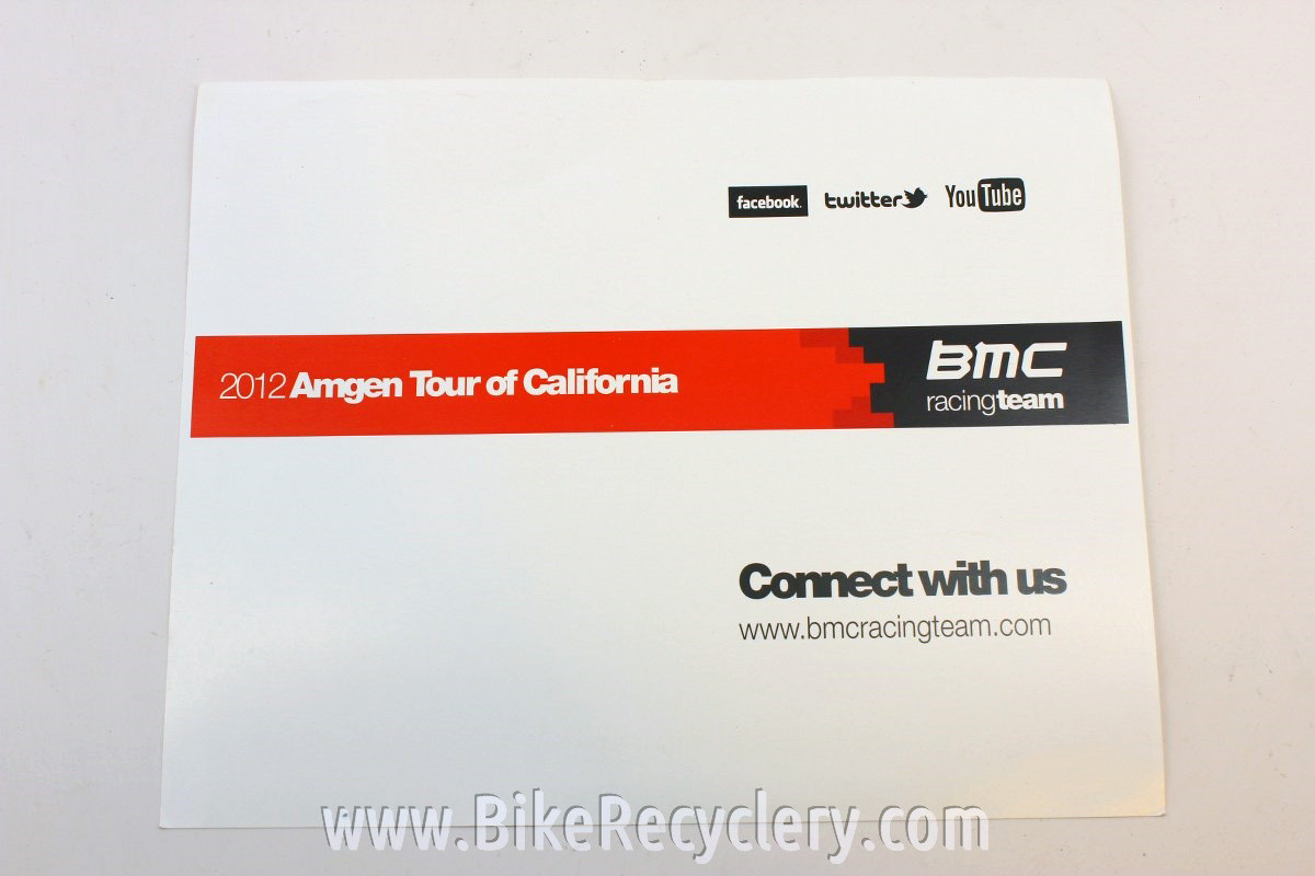 BMC Team Signed Postcard! Tour of California- George Hincapie, Tejay ...