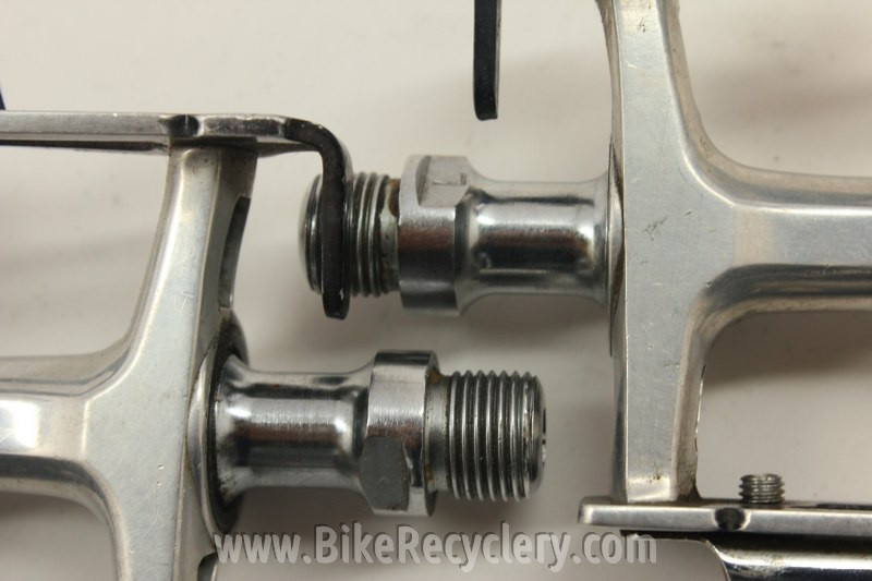 Vintage Specialized Track Pedals (MKS) w/ Christophe Mini Toe Clips (L ...