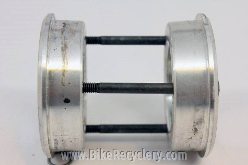 Bottom Bracket Adapter: BMX American to Threaded Euro, Silver - Bike ...