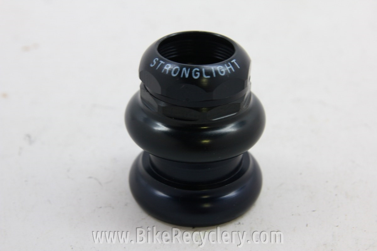 NOS Stronglight A9 Headset: Needle Bearing, Alloy, 1980's Black English ...