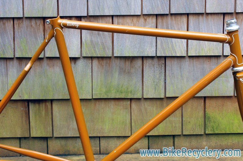 Livery Prototype Track Frame/Fork: Yoke Chainstay, Fancy Lugs ...