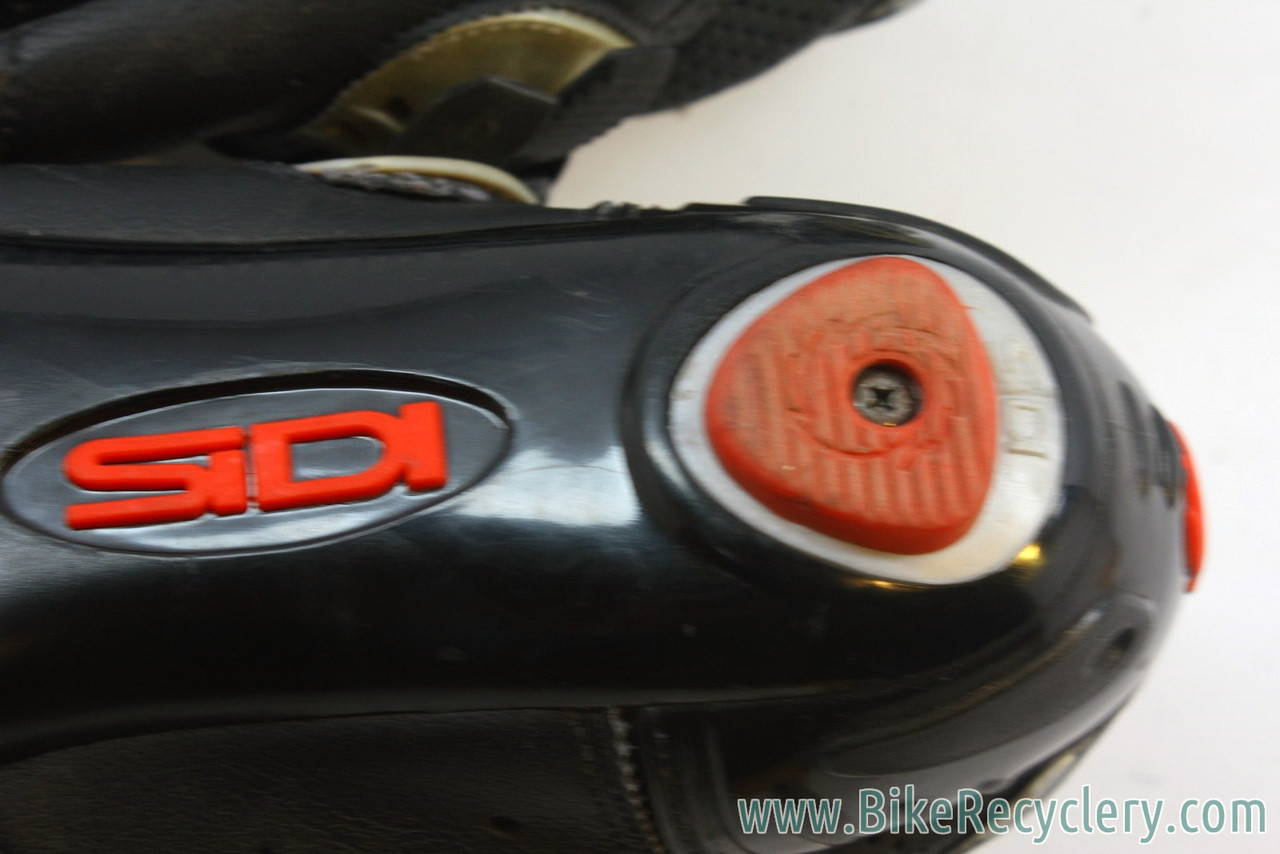 Sidi Genius 5 Carbon Mega Road Cycling Shoes: Black, 44 Wide, Black ...