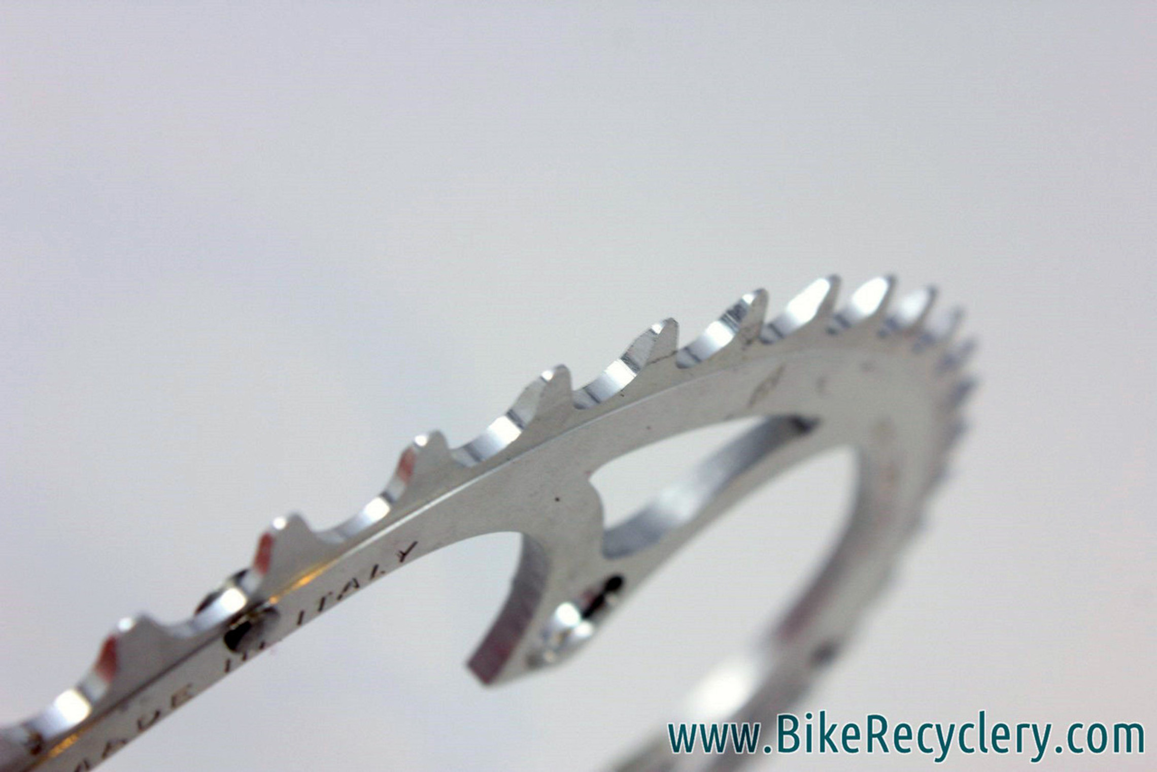 NOS Campagnolo 10 Speed UD Chainring: 53T, 135mm, Silver - Bike Recyclery