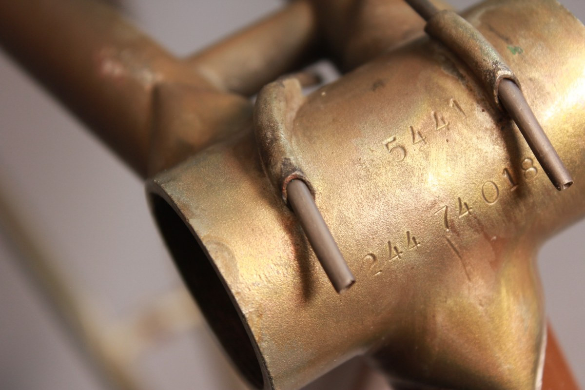 1974 Andy Gilmour Frame/Fork: Gilmour's 244th Frame Ever! Nickel Plated ...