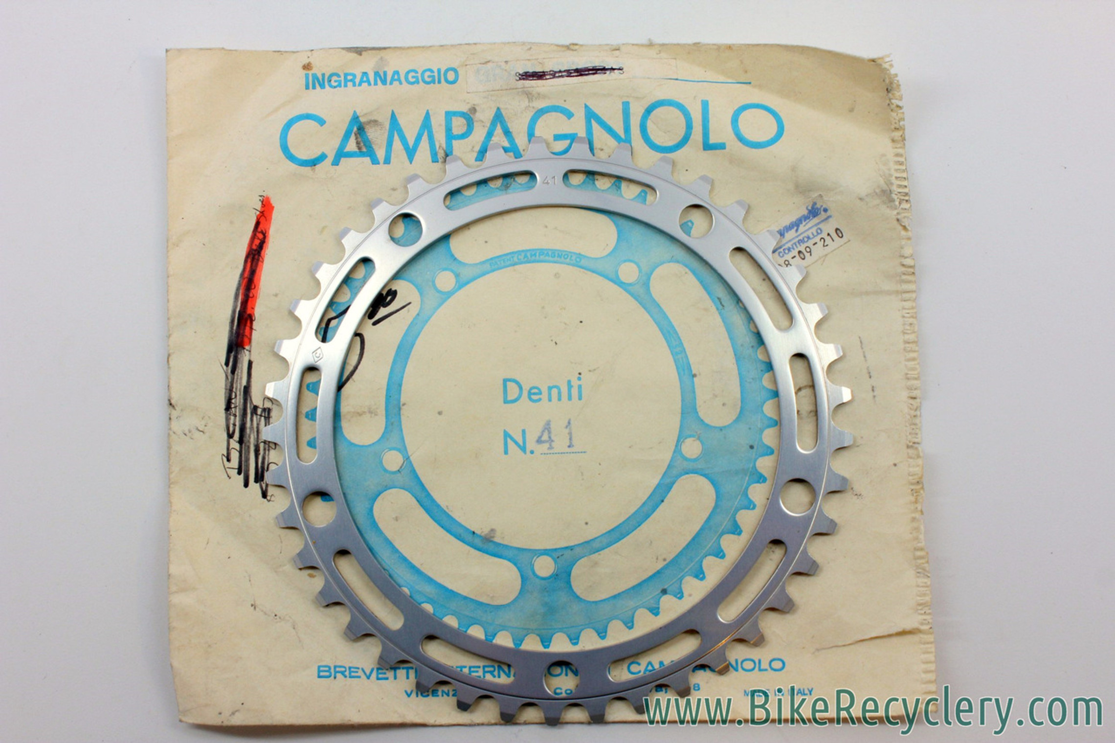 NIB/NOS Campagnolo Nuovo Record Strada Chainring: 144mm BCD - Bike Recyclery