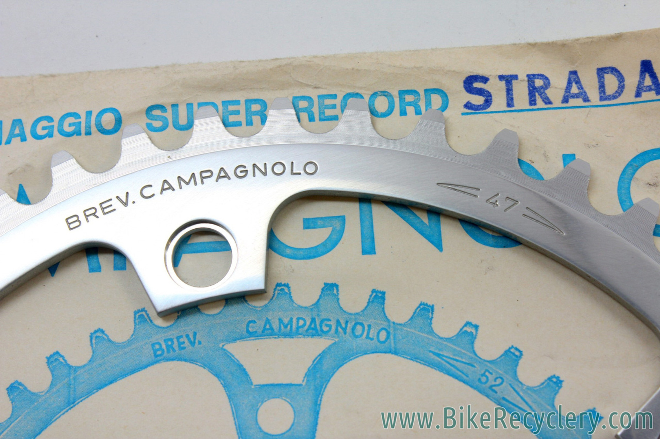 NIB/NOS Campagnolo Super Record Strada Chainring: 144mm BCD, 47T - Bike Recyclery