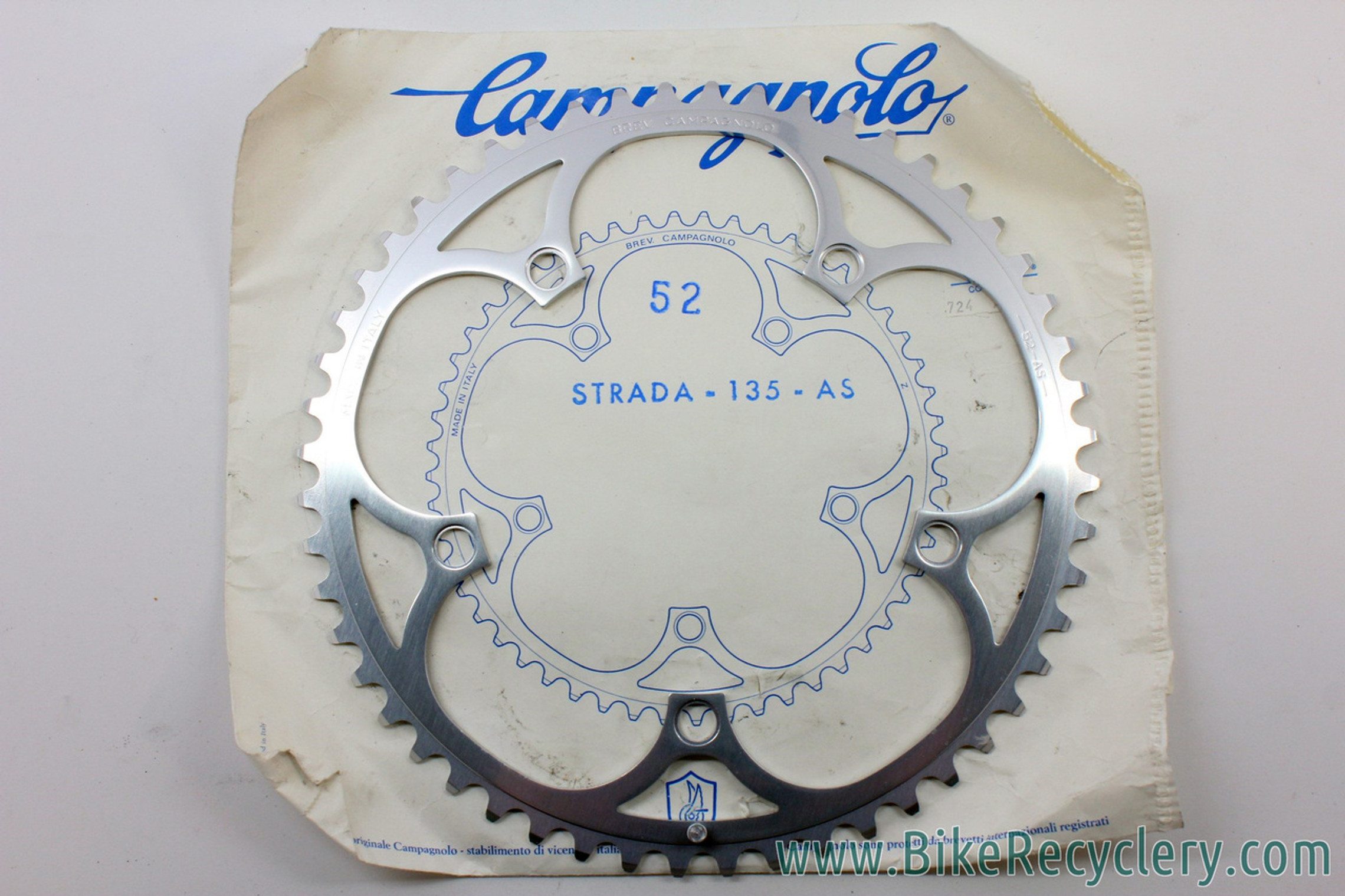 NIB/NOS Campagnolo C-Record Strada Chainrings: 135mm BCD - 7/8/9 Speed - Various Sizes - Bike ...