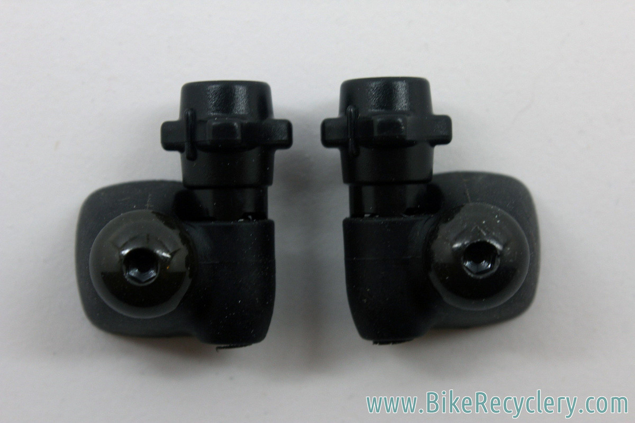 NEW STI Cable Stops for Downtube Braze On - Black on Black (pair ...