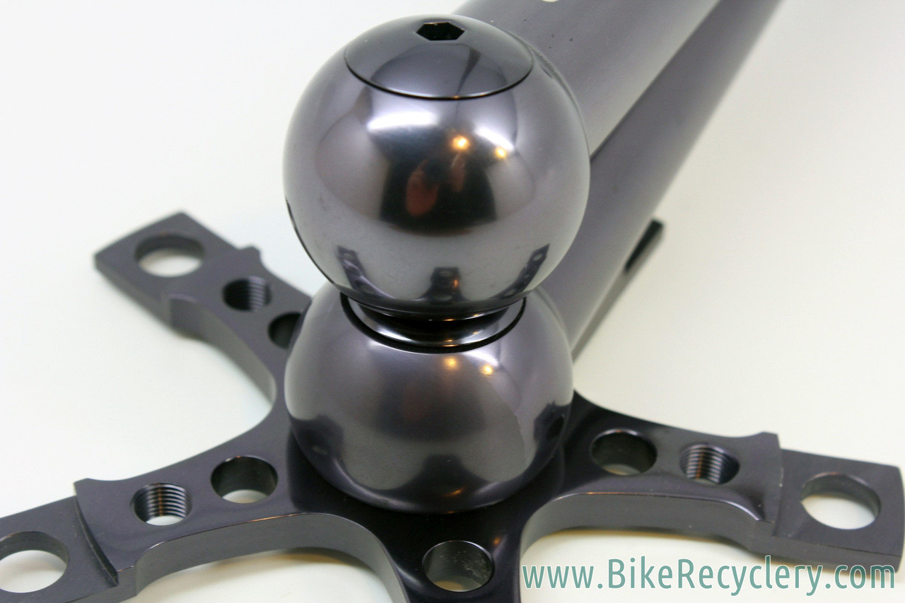 NOS Cook Bros Racing RSR Crank Arms: Pewter - 176mm - 110/58mm - Dust ...