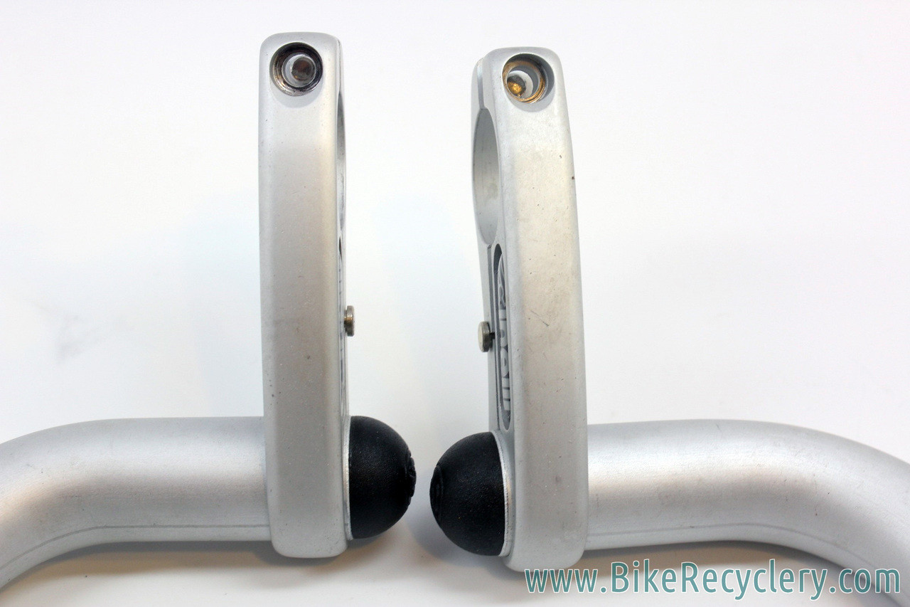 Cinelli Spinaci Mini Aerobars: Silver - Bike Recyclery