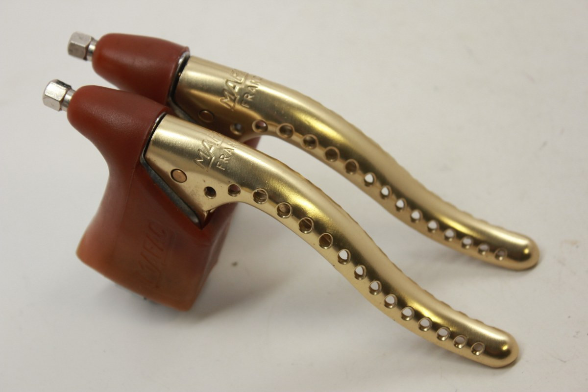 Mafac Competition GT GOLD Brakes & Levers, Centerpull NOS? - Bike Recyclery