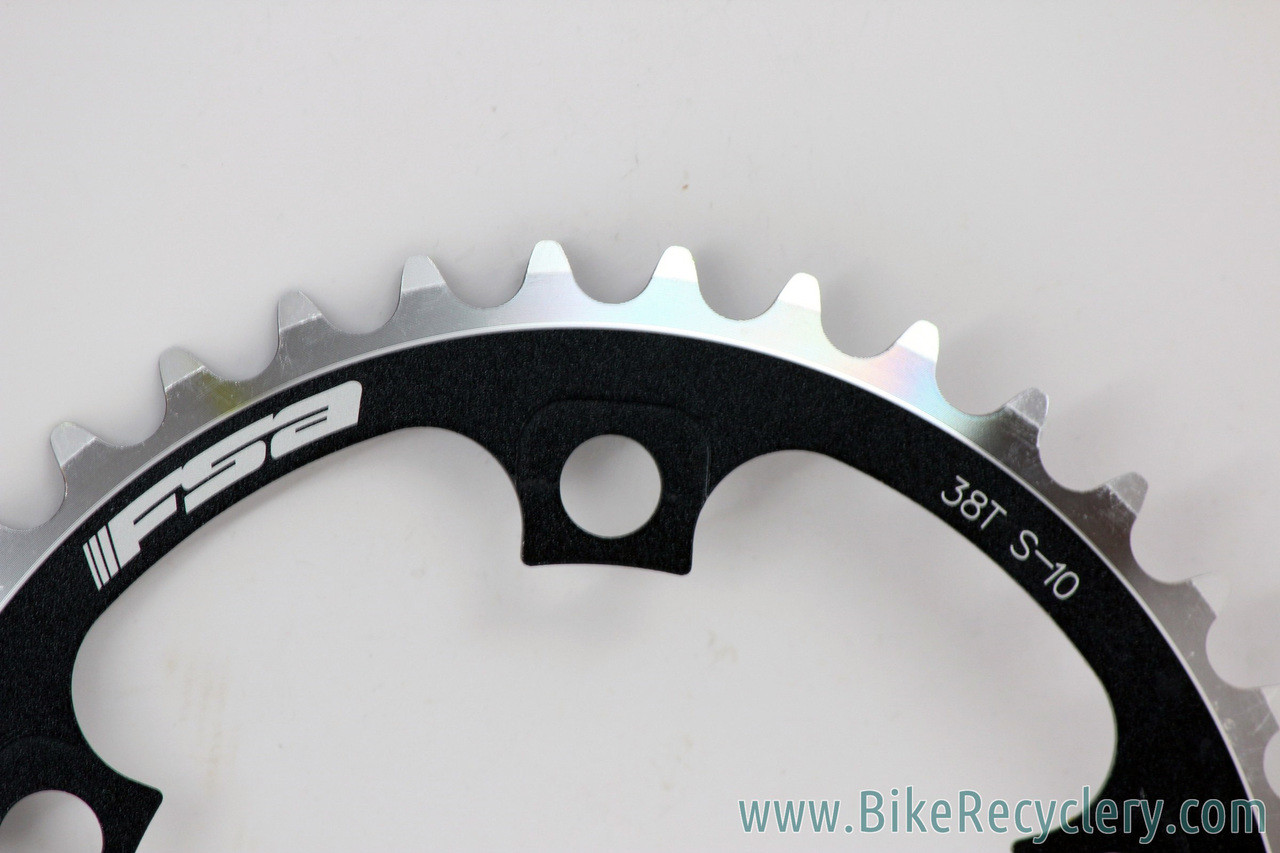 FSA Pro Road Chainring: 38t x 110mm BCD - Black (New) - Bike Recyclery