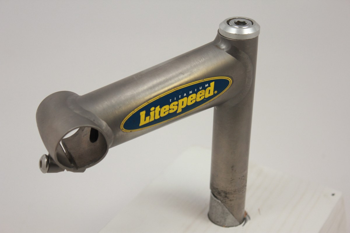 Vintage LiteSpeed Titanium Quill Stem: 95mm x 26mm - Bike Recyclery