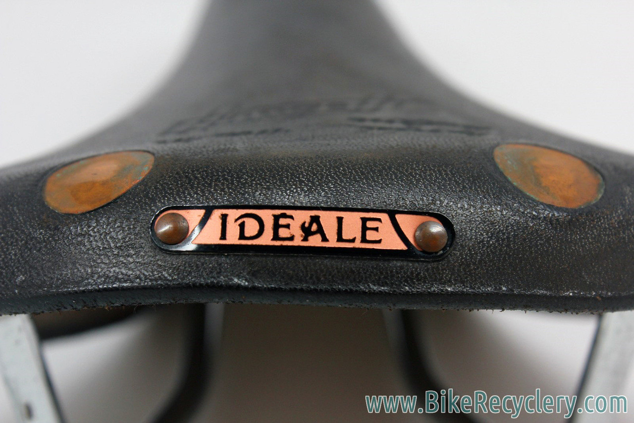 NOS Ideale 88 Speciale Competition REBOUR Leather Saddle: Brown ...