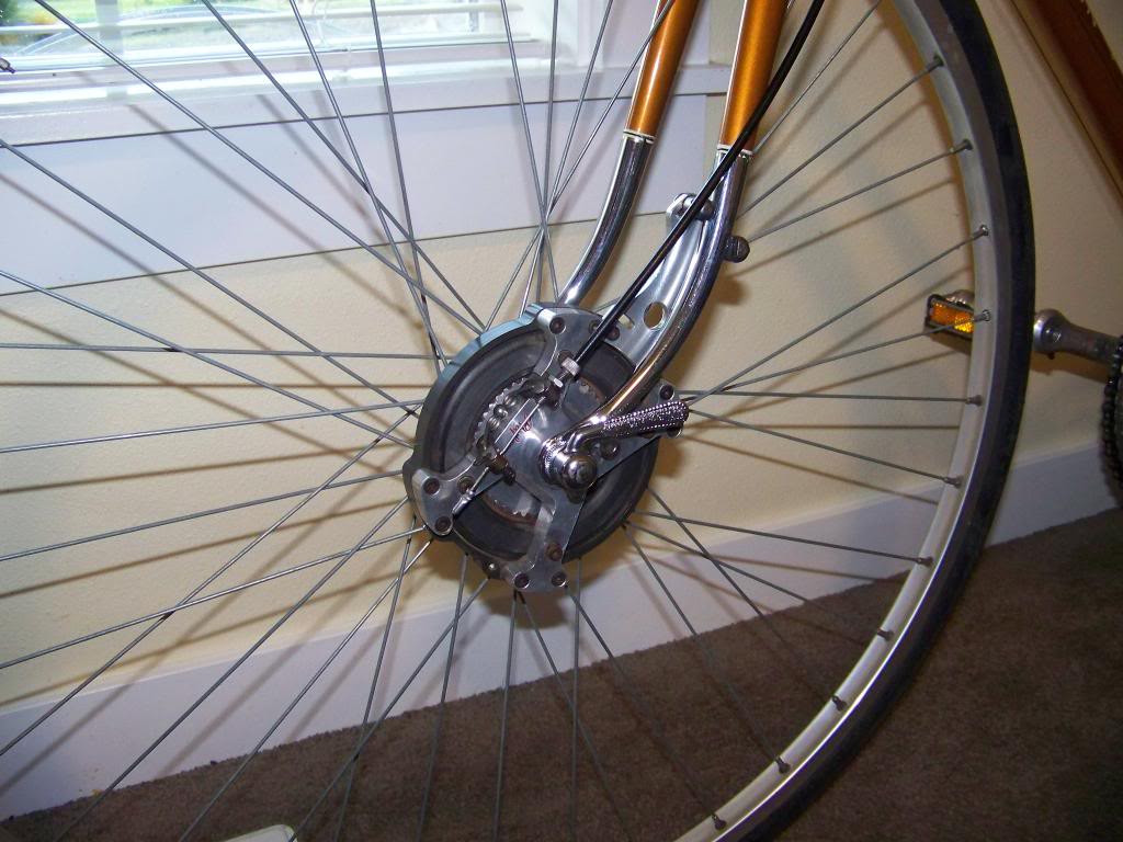 NIB/NOS 2nd Gen Phil Wood Tandem Disc Front Hub: 110mm x 36H - 3 Piece ...