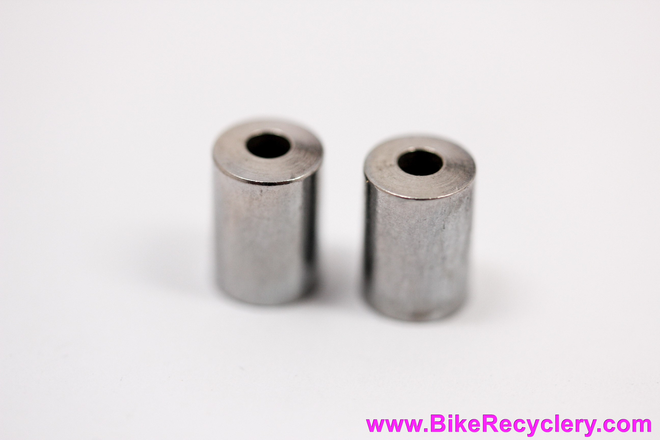 NOS Vintage 5mm Cable Ferrules: Super Short 8.7mm - Stainless/Bronze ...