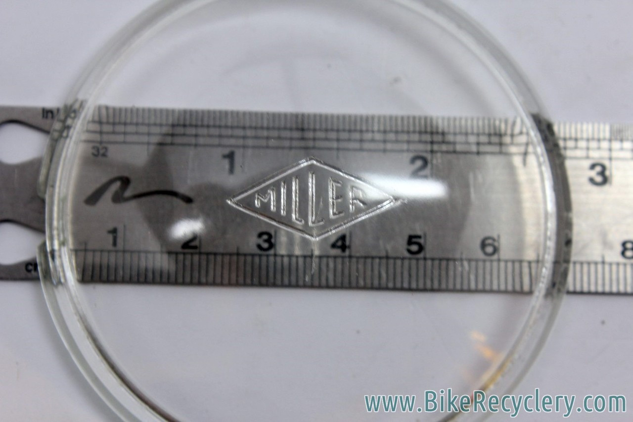 NOS Miller Headlight Lamp Glass Lens: For 1950's 1960's Schwinn - 2 7/8 ...
