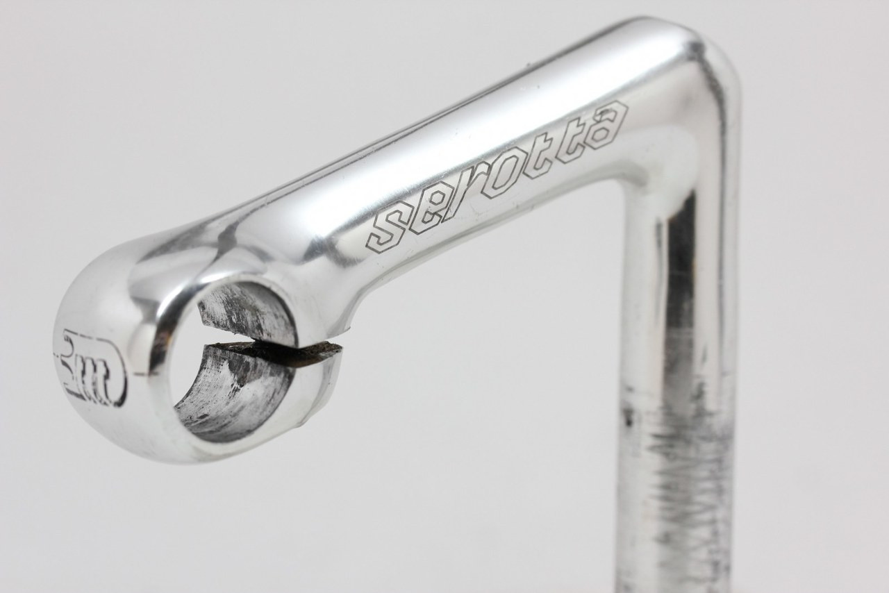 Serotta Pantographed 3ttt Record Quill Stem: 120mm x 26.0mm - Silver ...
