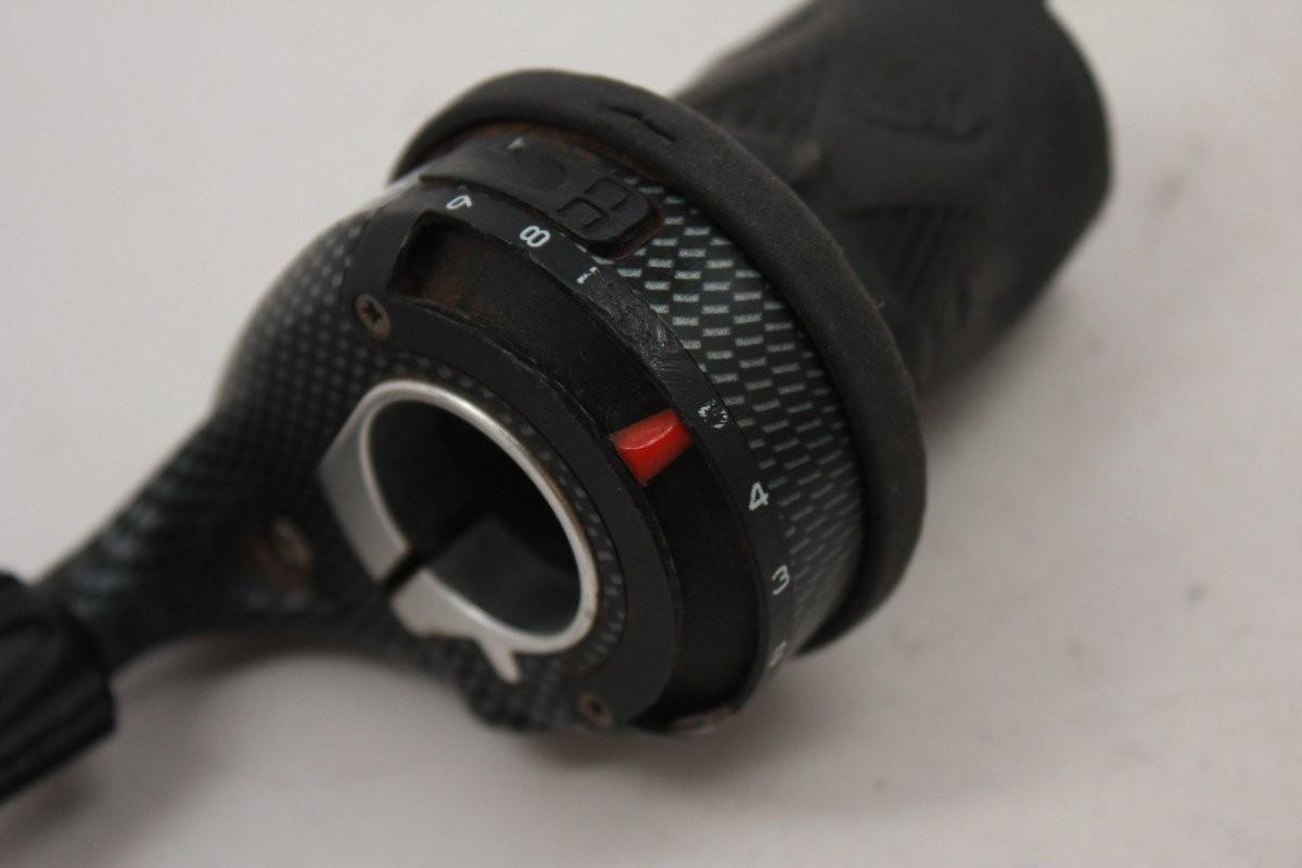 Sram X.0. Gripshifters: 9 speed - Carbon (EXC) - Bike Recyclery