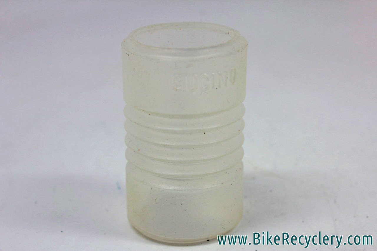NOS Sugino Bottom Bracket Accordian Sleeve: Clear - 1980's - Bike Recyclery