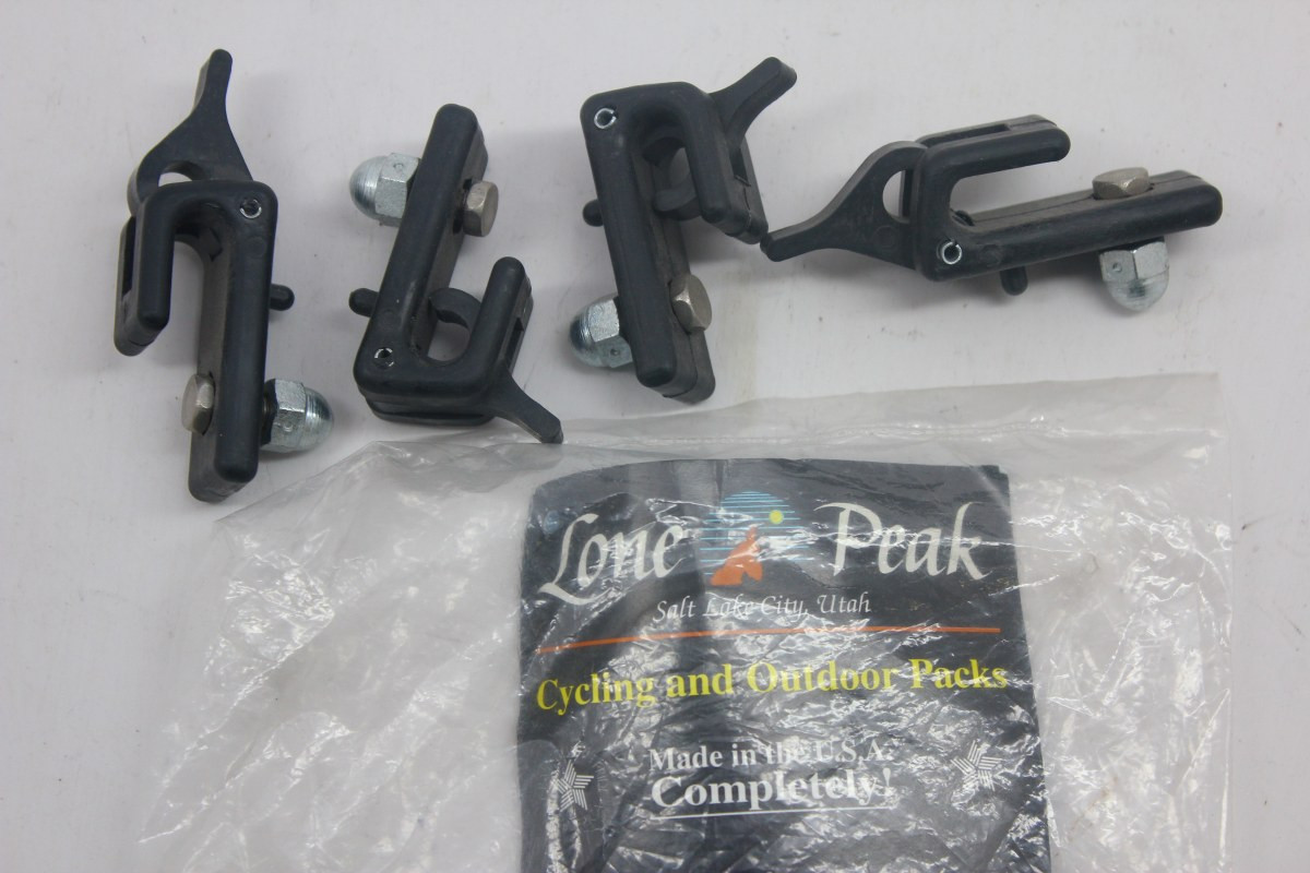 NOS Lone Peak Pannier Hooks: Set of 4 (NEW) - Bike Recyclery