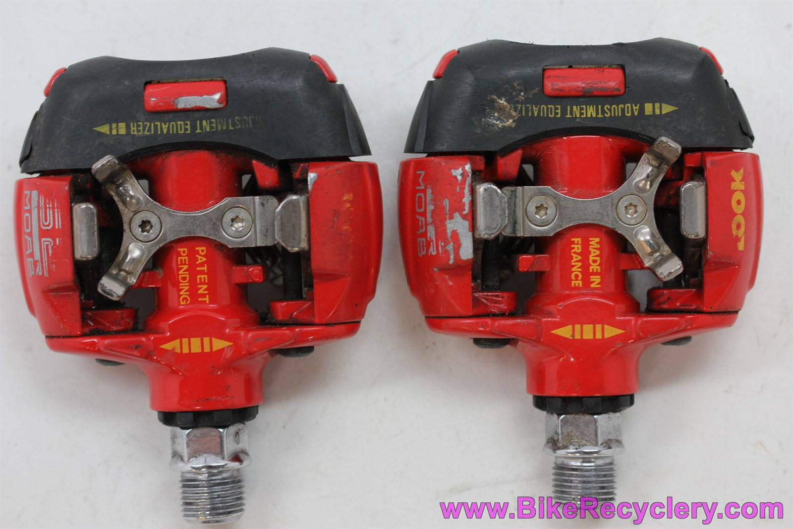 Look S2 Moab Clipless Pedals & Cleats: 1990's MTB - Red (Near Mint ...