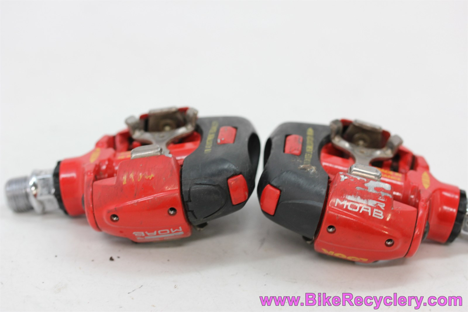 Look S2 Moab Clipless Pedals & Cleats: 1990's MTB - Red (Near Mint ...