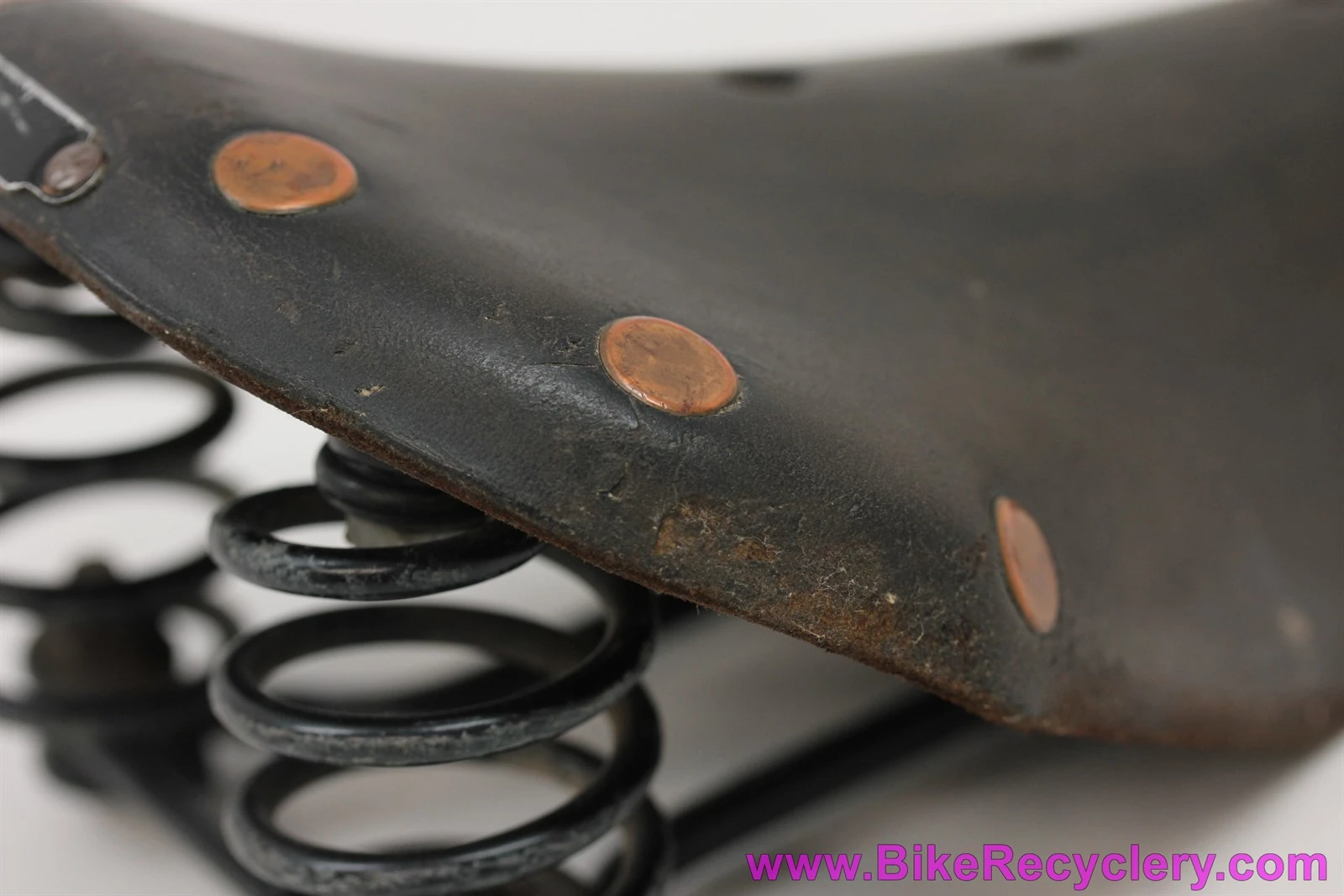 Brooks Conquest All-Terrain Leather Saddle: Springs - Dark Brown ...