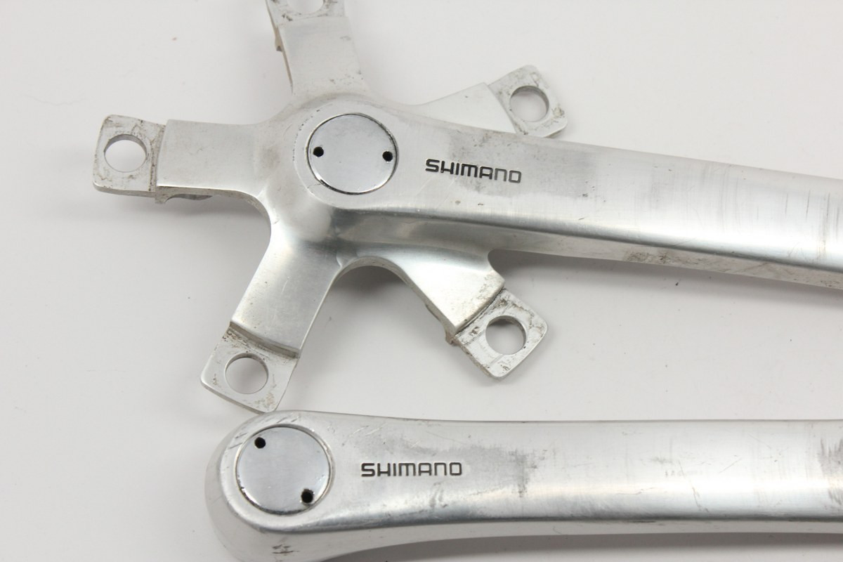Vintage Shimano XT FC-M730 Crank Arms & Dust Caps: 175mm, 110/74 - Bike ...