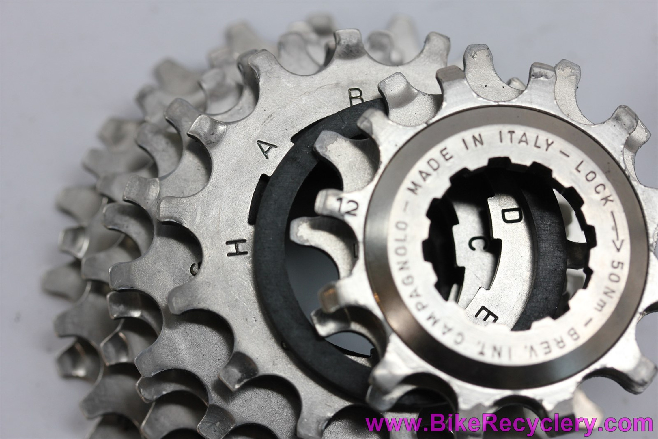 NOS Campagnolo Record 1st Gen 8 Speed Cassette: CS-8S - 12-21t (take off) - Bike Recyclery