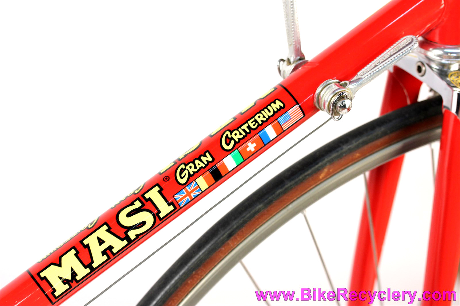1984 Masi Gran Criterium Show Bike: 55cm - FULL Super Record - Mavic ...