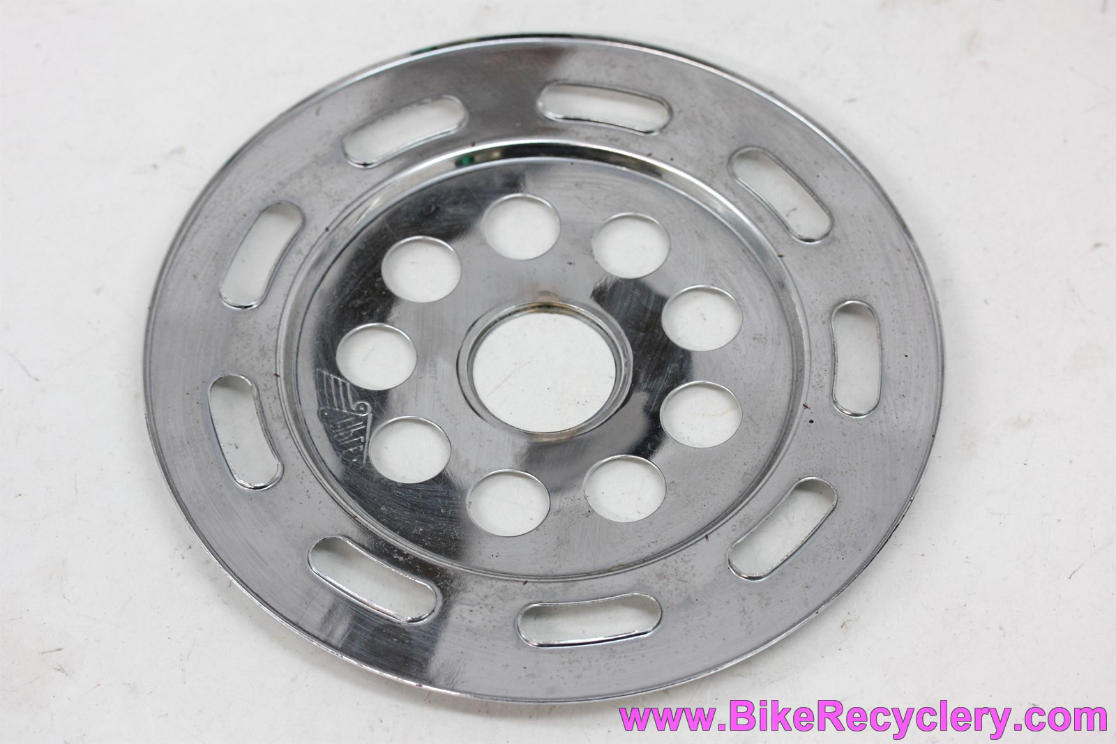 NOS Simplex Spoke Protector Dork Disc: Chrome w/ Holes & Slots ...