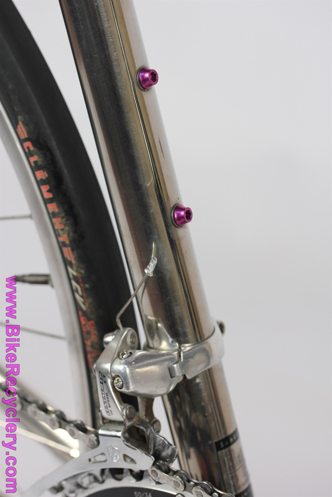 Titanium Sandvik Road Bike: 56cm - Wound Up - Record/Chorus 9sp - TA ...