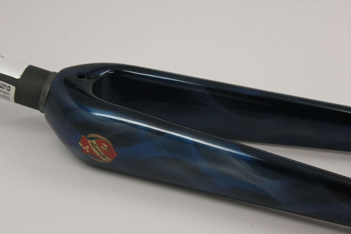 Lynskey Pro Carbon Road Fork: Cool Blue Finish! 1 1/8" Carbon Steerer ...