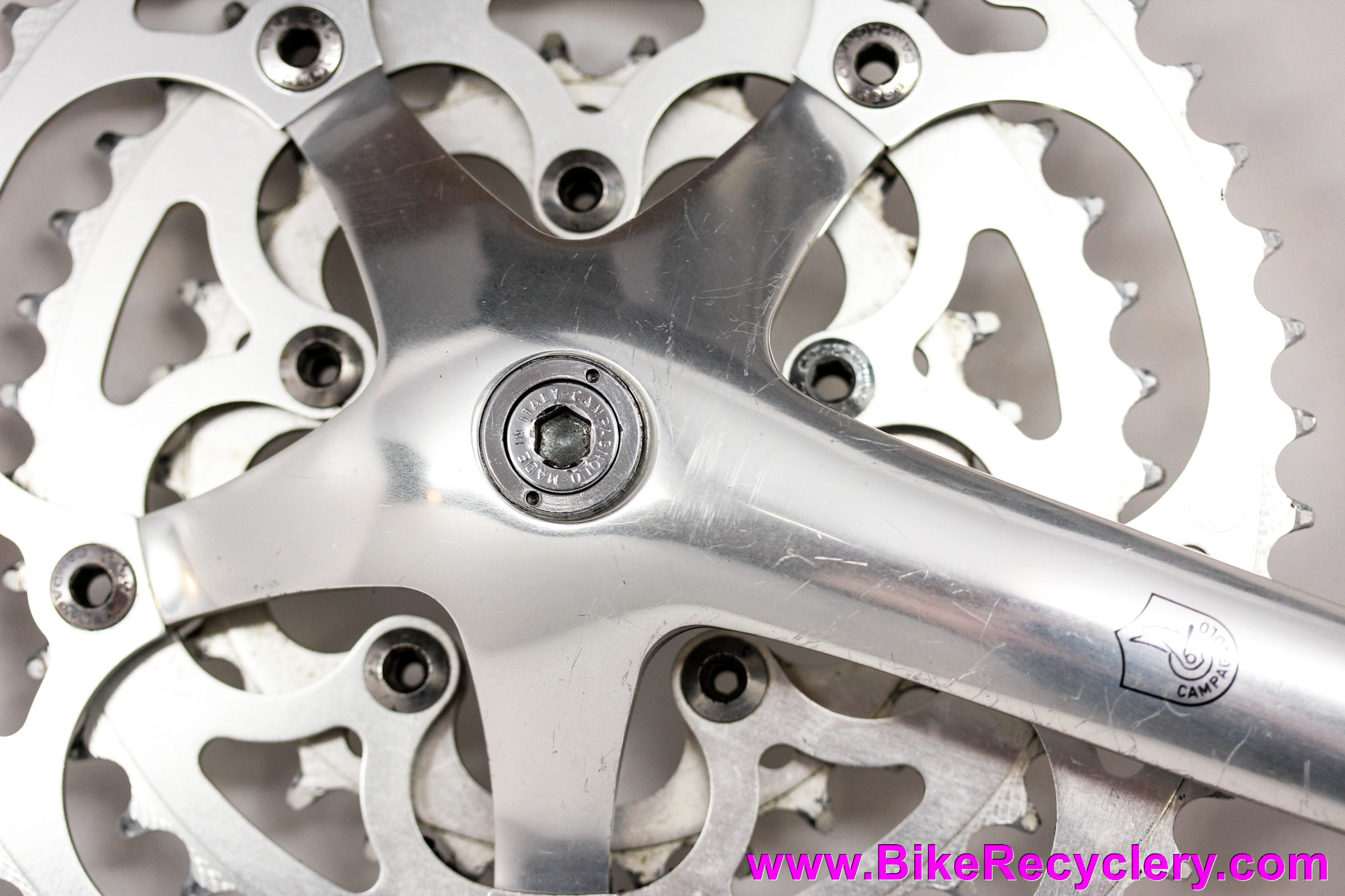 Campagnolo C-Record TRIPLE Crankset: 170mm - Willow Triplizer ...