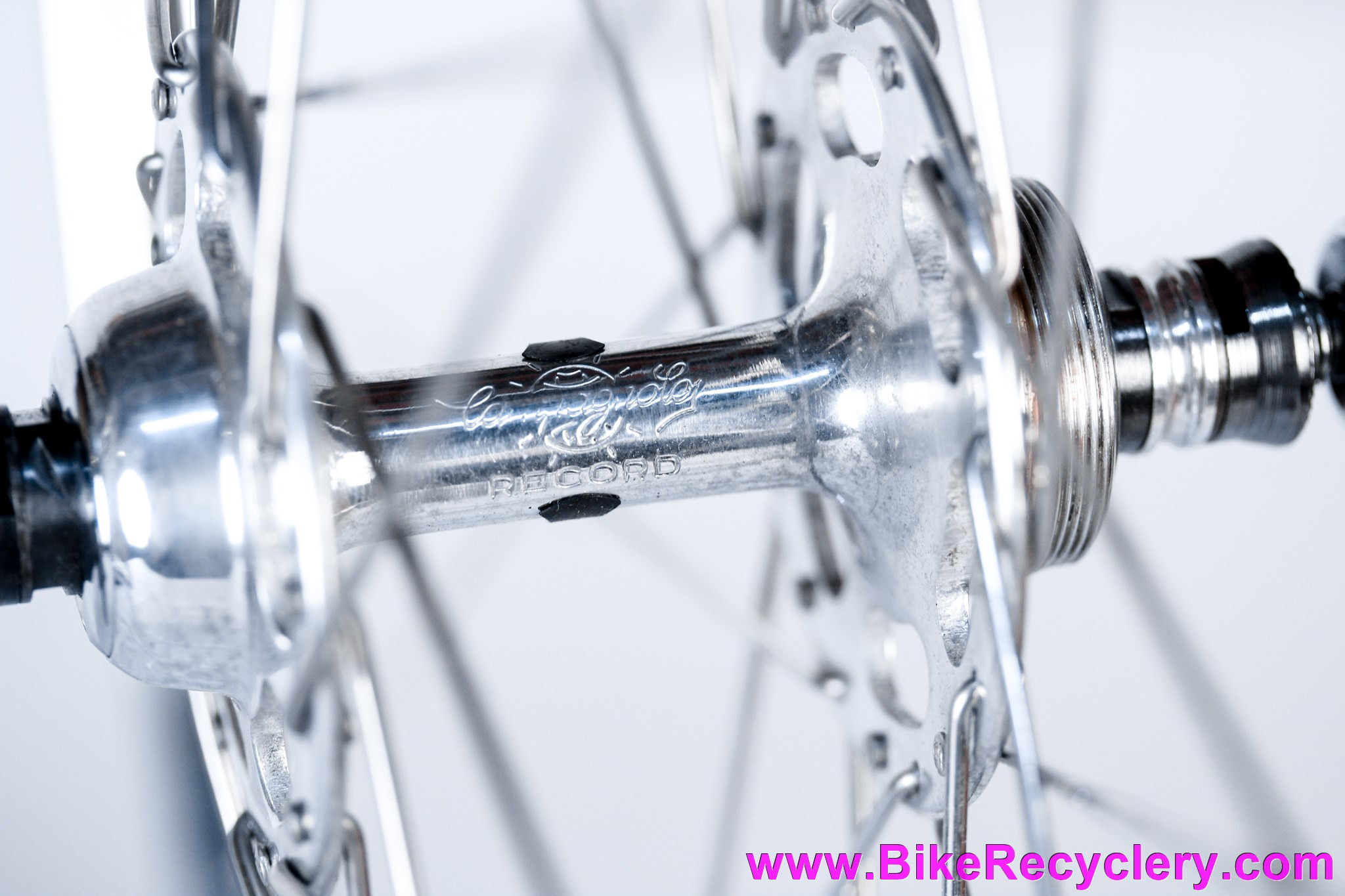NOS 36H Vintage 700c Wheelset: Campagnolo Nuovo Record High Flange Hubs ...