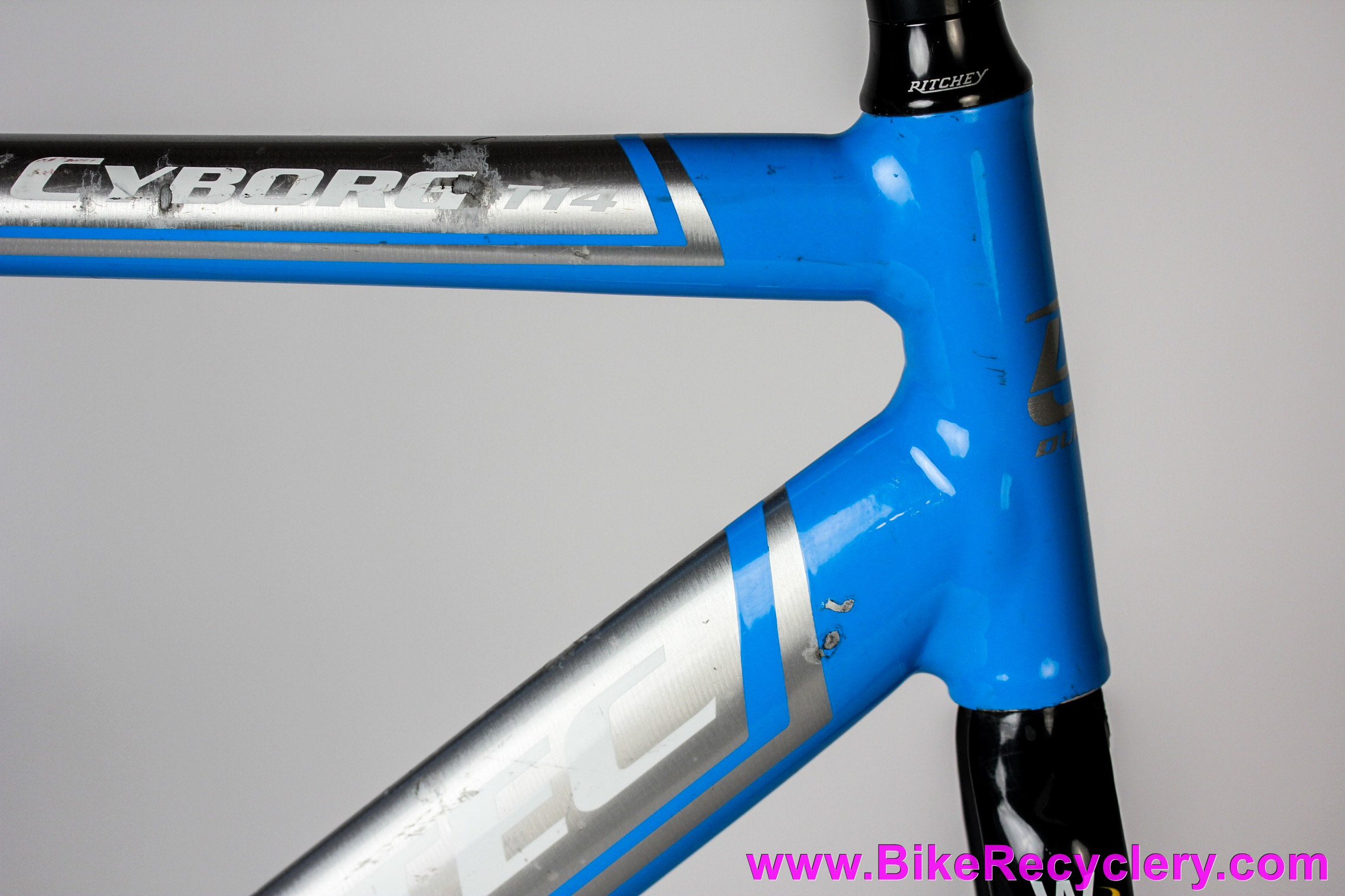 56cm Duratec T14 Cyborg "Mac Freshy" Handmade Track Sprinter Frame ...
