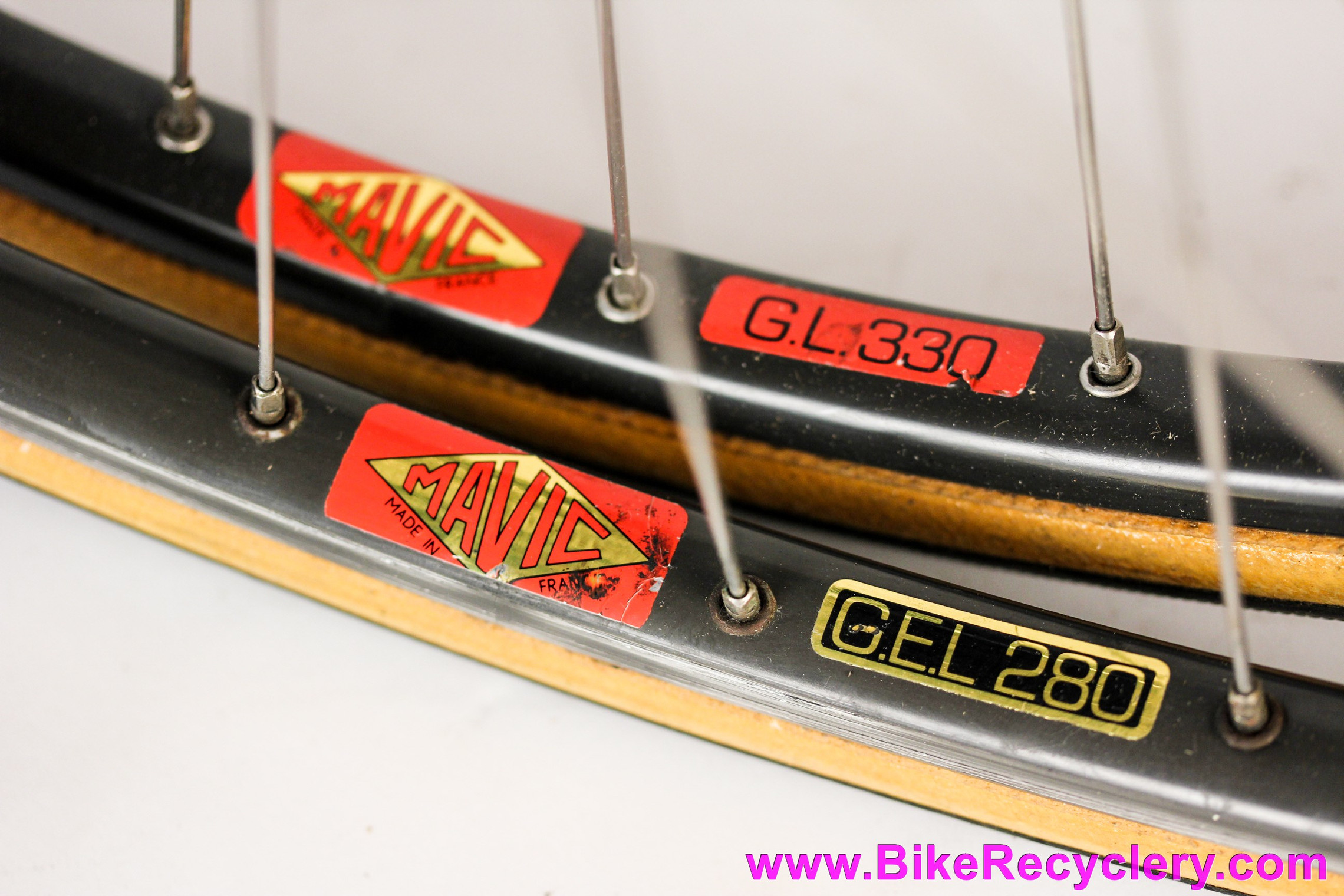 Mavic GEL 280 / GL 330 & Dura Ace 7400 Uniglide Tubular Wheelset (No ...