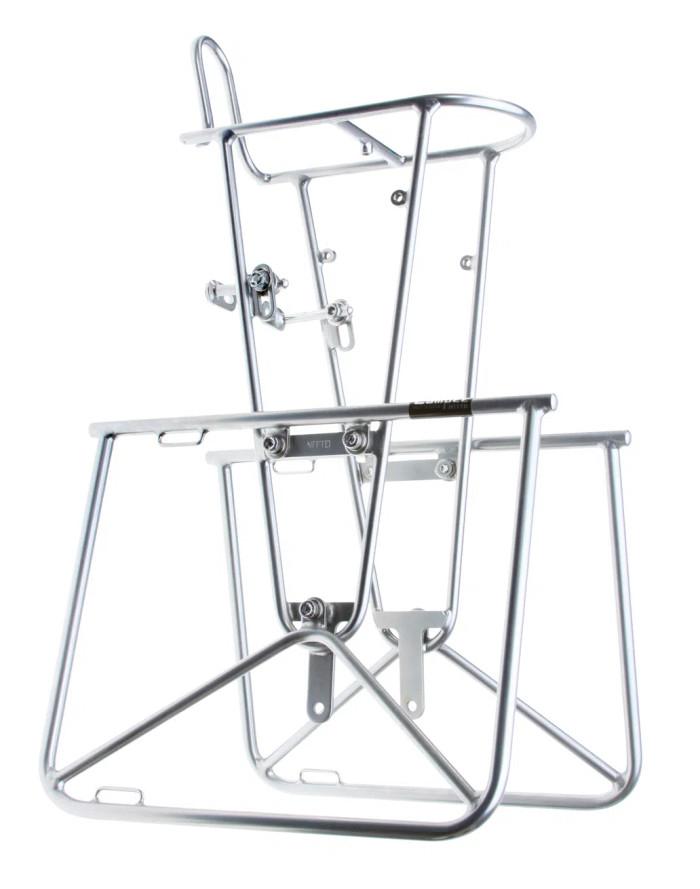 Nitto MT-Campee F20 26" Front Rack: Detachable Lowrider Pannier ...