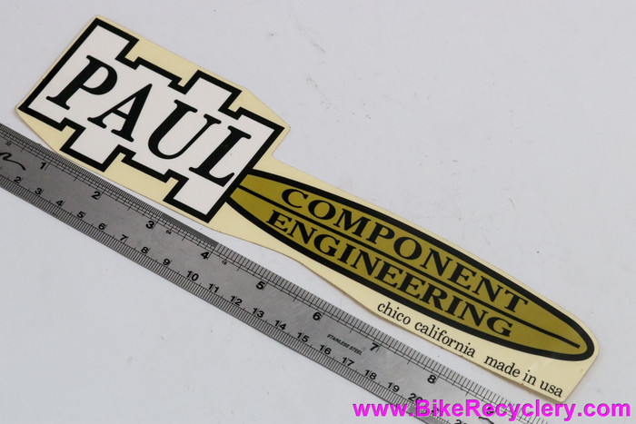 1990's Paul Component Sticker: Large 10" x 2.5" - Hard to Find! - Bike ...