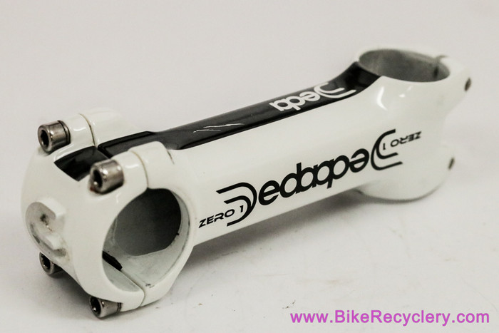 Deda Elementi Zero1 Classic Stem: 1 1/8" x 110mm x 31.8mm x ~6D - White ...