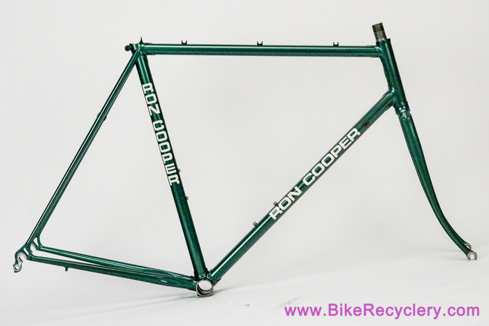 57cm Ron Cooper Lugged Steel Road Frameset: Reynolds 531 - English ...