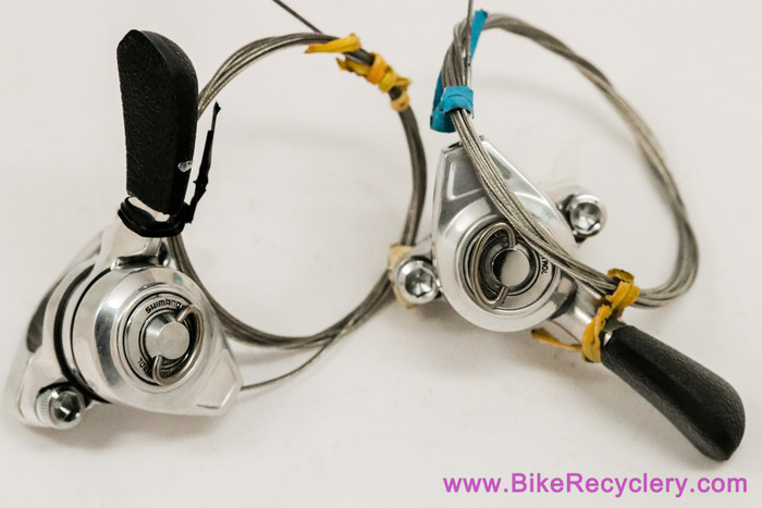 NOS Shimano Deore XT Deerhead SL-M700 Thumb Shifters: Front/Rear ...