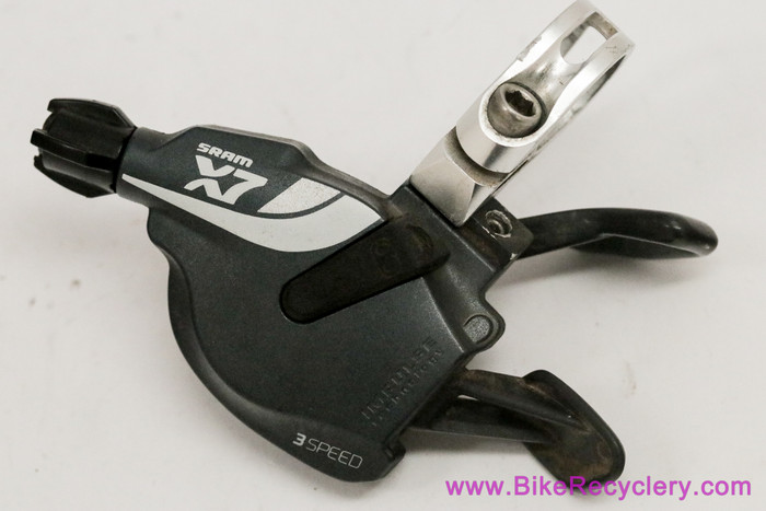 SRAM X7 10 Speed Front Shifter: Grey - Double or Triple 2x / 3x - Bike ...