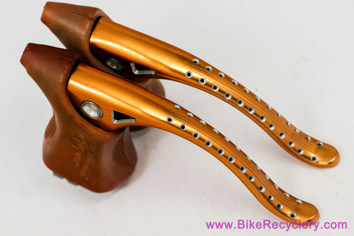 Modolo Professional Brake Levers: Gold - 1st Gen 1970's - Gum Hoods ...
