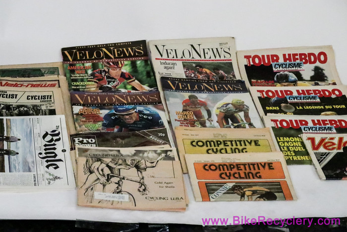 Vintage Bike Magazine Lot of 16: Velo News - Cyclisme International ...