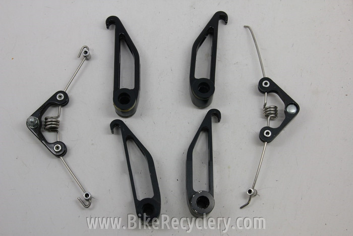 Control Tech Jimi Stop Cantilever Brakes: Black CNC - Bike Recyclery