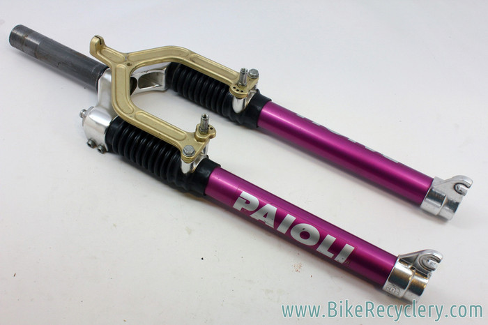 Vintage Paioli Suspension Fork: Early 1990's - Elastomer - 3DV Purple ...